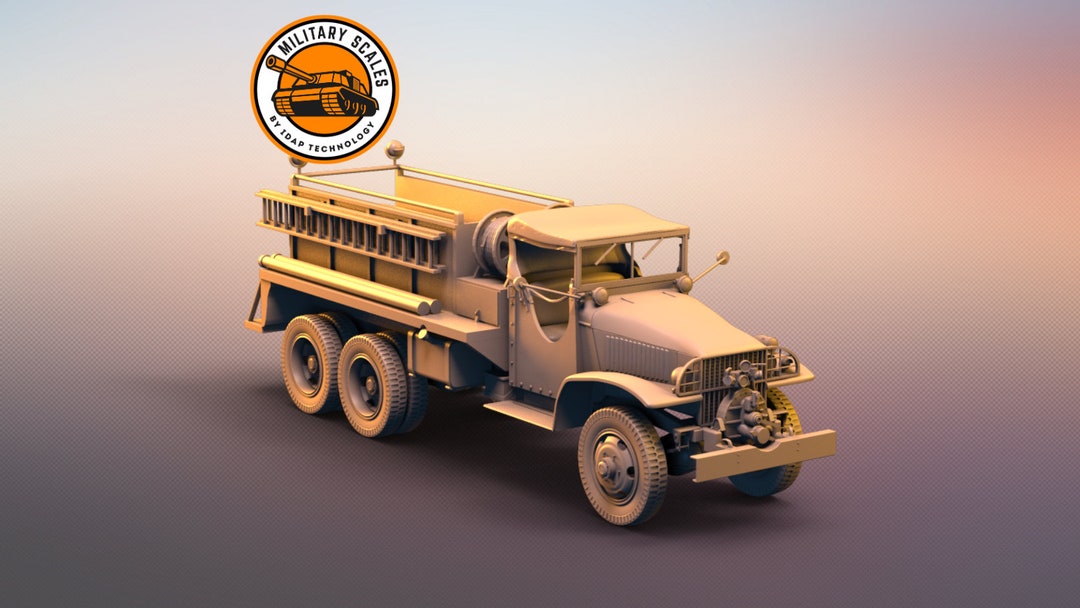 Fire Truck Class 335 American Military Scales Ww2 Vehicle Special ...