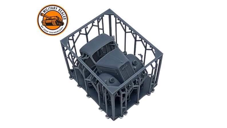 Opel Blitz 4x4 With Tarpaulin - WW2 German Truck 3D Printed Scale Model ...