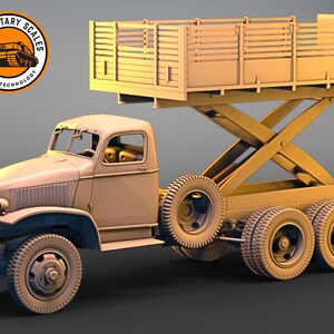 Body Lifter for GMC CCKW 353 - American Military Scales Ww2 Tractor ...