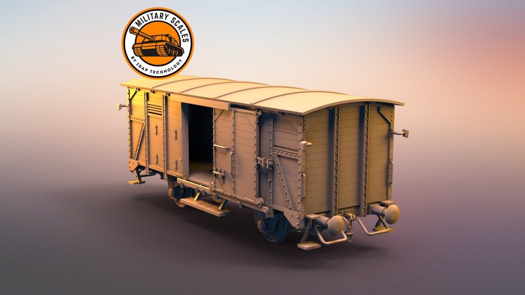 G10 Waggon German Military Scales Ww1 Interwar Wagon Railway Modeling ...