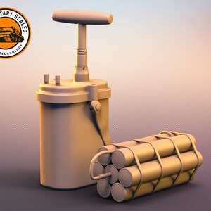 Dynamite War Military Scales Ww1 Ww2 Accessories Explosives Diorama ...