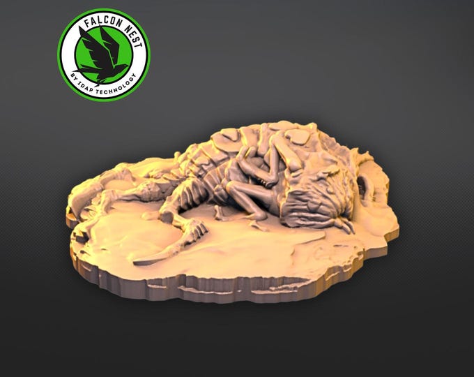 Fossilized T-rex Bones 28mm Terrain - Etsy