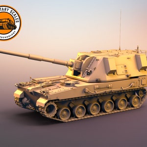 AHS Krab Polish Ukrainian Military Scales Modern War Self-propelled ...