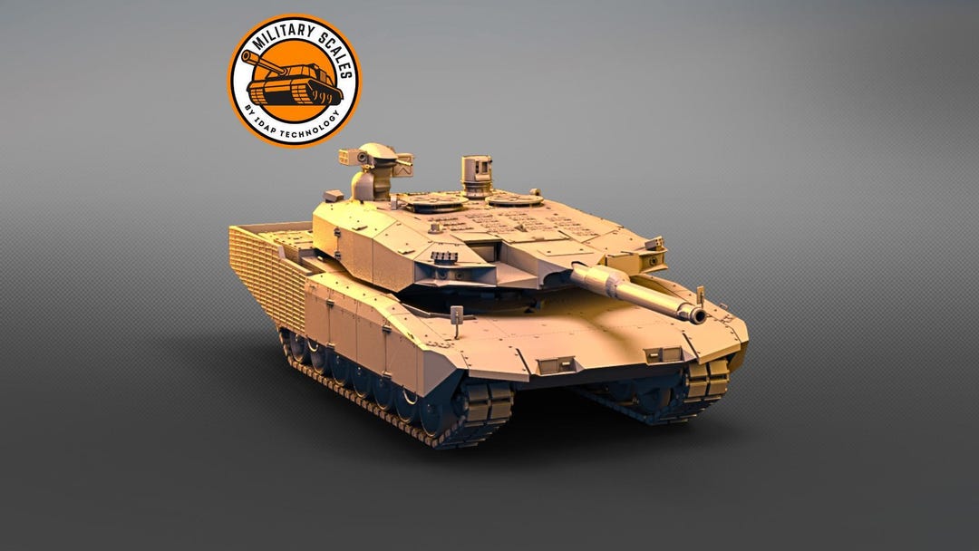 Leopard 2 MBT Revolution - German Modern Main Battle Tank 3D Printed ...