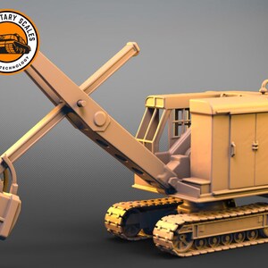 Ruston Bucyrus British Military Scales Ww2 Tracked Excavator Vehicle ...