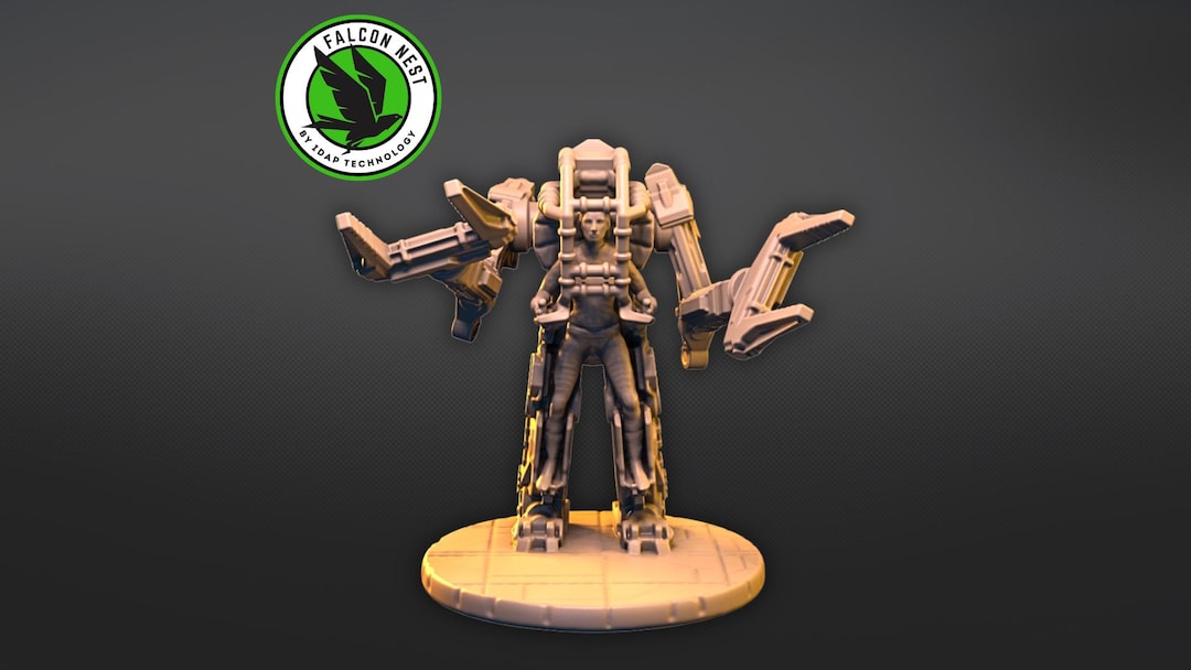 Power Loader #2 for "nemesis" - Power Loader Resin Components Sci-fi ...