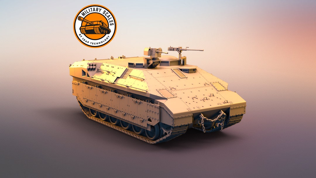 Merkava Namer Israeli Military Scales Modern War Vehicle Tracked ...