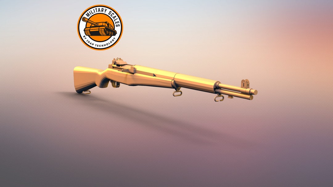 M1 Garand American Military Scales Ww2 Armament Semi-automatic Rifle ...