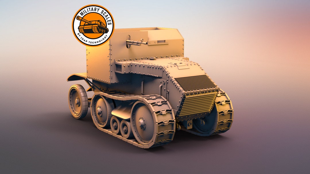 Morris Martel British Military Scales Interwar Vehicle Tankette ...