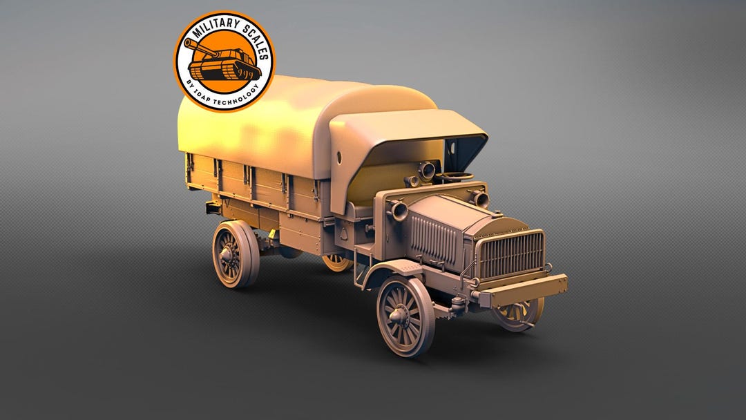 WWI Liberty Truck - American Military Scales Ww1 Vehicles Heavy ...
