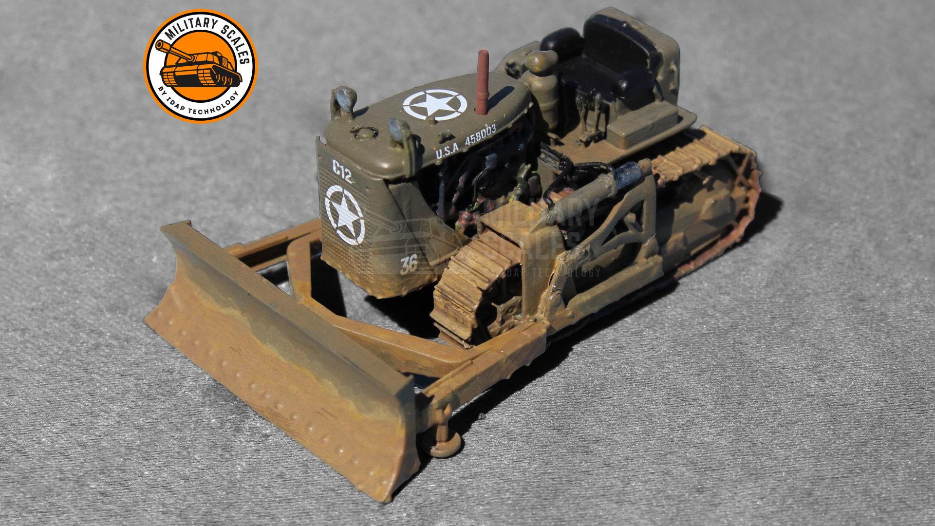 U.S. Army Bulldozer D7 - USA Military Scales Tracked Vehicle Ww2 ...