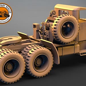 M123 10-ton 6x6 Semi-tractor - Heavy Transport Military Truck for ...