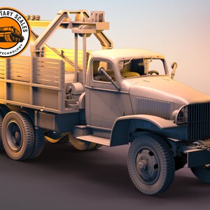 Body Bomb Service for GMC CCKW 353 American Military Scales Ww2 Tractor ...