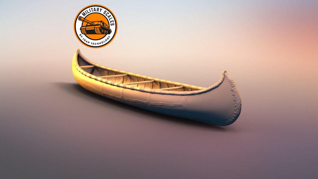 Chippewa Birch Bark Canoe Military Scales Wood Canoes Bark Native ...