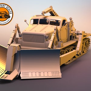 Russian BAT-M Soviet Military Scales Cold War Vehicle Heavy Tracked ...