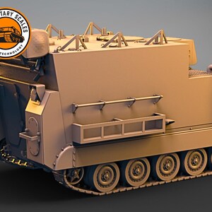 M577 Command Post Carrier - USA Military Scales Cold War Armored ...