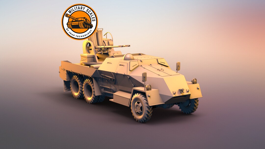 M53-59 SPAAG Czechoslovakian Military Scales War Vehicle Anti-aircraft ...