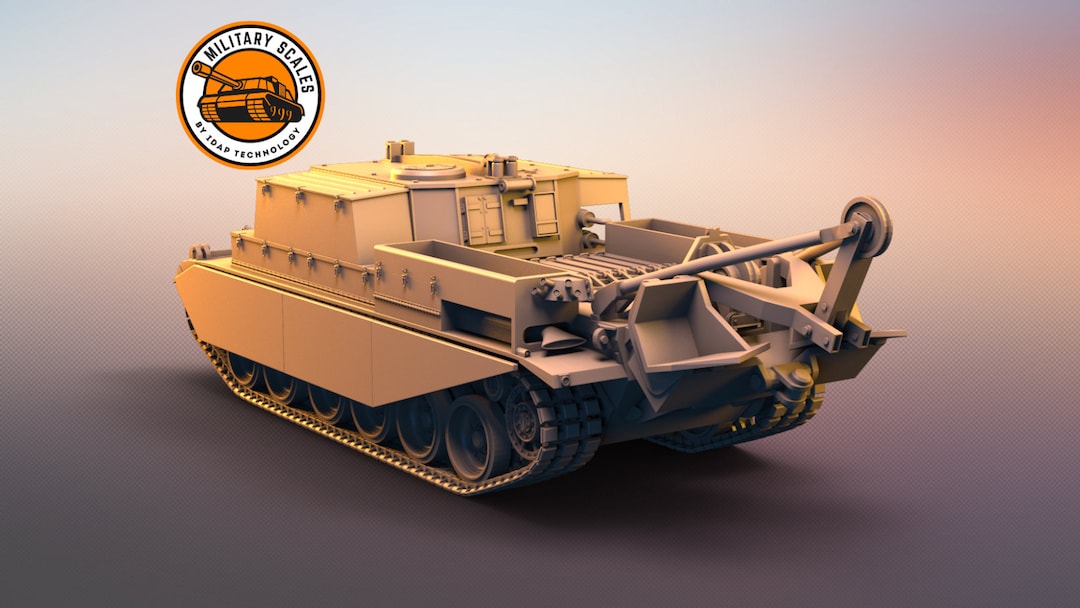 Centurion ARV Mk 2 British Military Scales Cold War Vehicle - Etsy