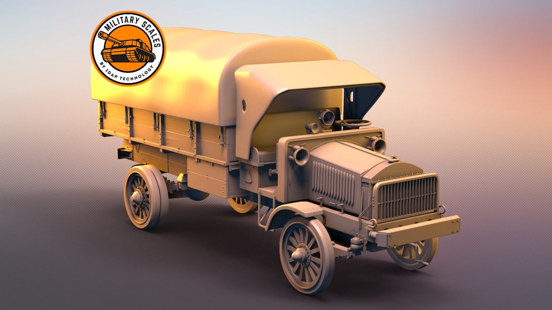 WWI Liberty Truck American Military Scales Ww1 Vehicles - Etsy