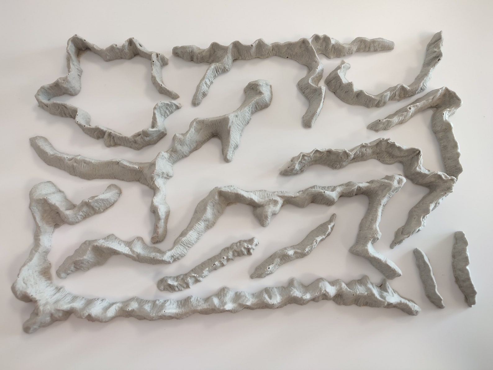 Mountains for War of the Ring Normal Map 12 Element. - Etsy