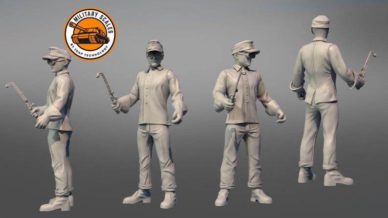 German Mechanics Set - Military Scales Figurine Worker Work Ww2 ...