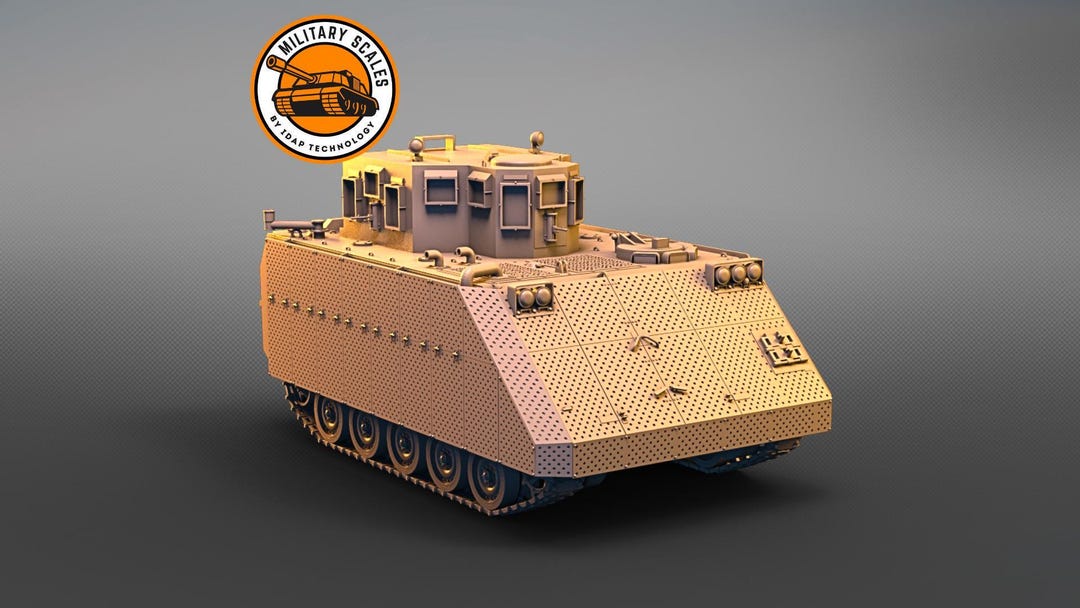 M113 Kasman - Israeli Armored Personnel Carrier 3D Printed Scale Model ...