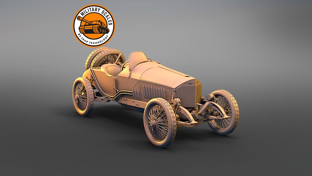 Mercedes Grand Prix 1914 German Military Scales Ww1 Vehicle France GP ...