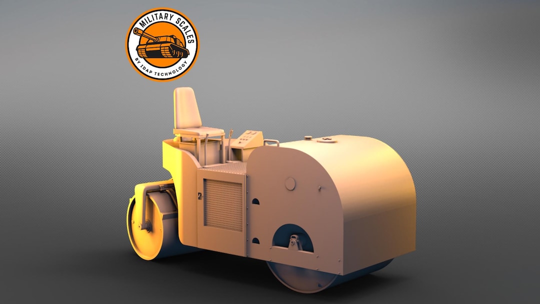 Buffalo-springfield VT-9 Road Roller - Vintage Construction Vehicle ...