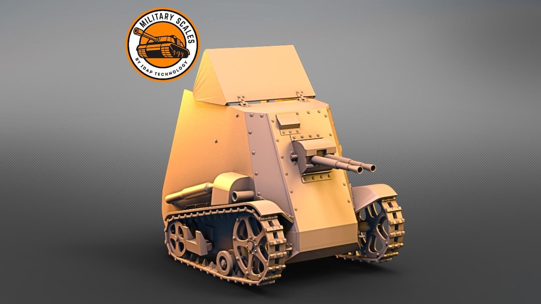 Ansaldo Mias - Italian Military Scales Interwar Tracked Fighting ...