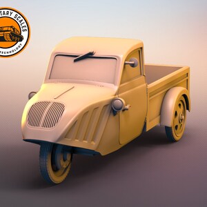 Framo 1933-3-wheeler-dkw-jf German Military Scales Ww2 Vehicle Tricycle ...