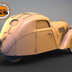 Framo Stromer - German Military Scales Ww2 Vehicle Tricycle Car ...