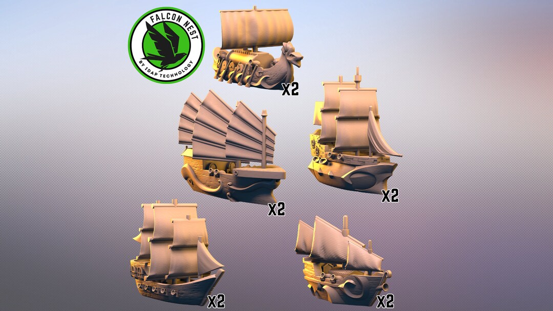 Ships for Dead Man's Doubloons Custom Board Games Tabletop Games ...