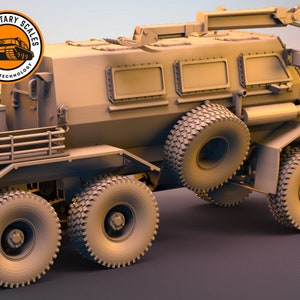 Buffalo MPCV Mine Protected Clearance Vehicle Military Scales Ambush ...