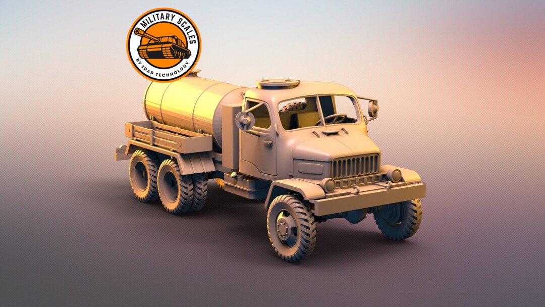 Praga V3S Water Tank Czechoslovakian Military Scales Post-war Vehicle ...