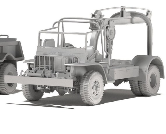 Ford GTB 4x4 Burma Bomb Service Truck 1/72 - Etsy