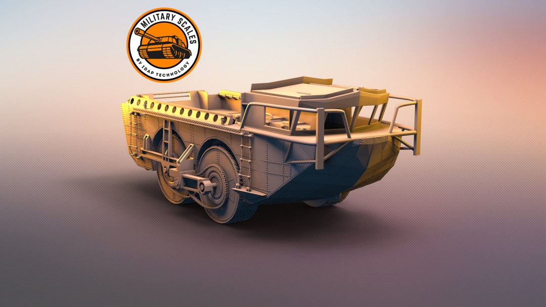 Higgins Beachmaster American Military Scales Amphibious Vehicles Ww2 ...