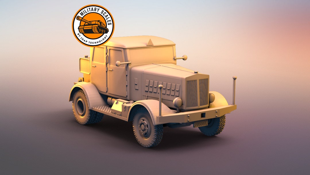 Hanomag SS100 German Military Scales Ww2 Vehicle Heavy Tractor Towing ...