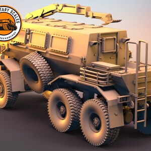 Buffalo MPCV Mine Protected Clearance Vehicle Military Scales Ambush ...