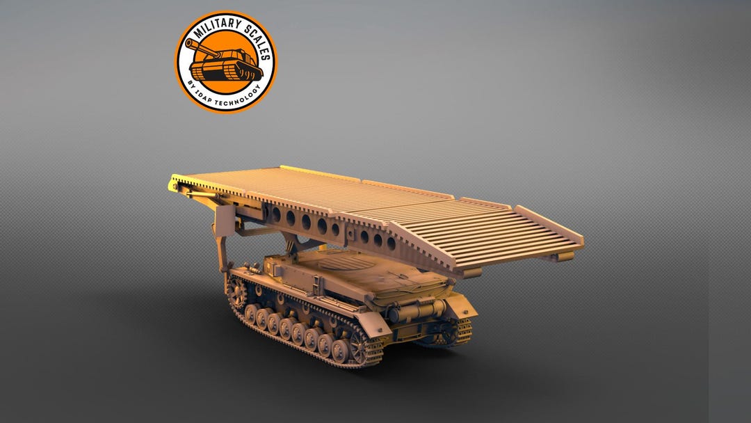 Panzer IV Brückenleger A - German Military Scales Ww2 Engineering Tank ...