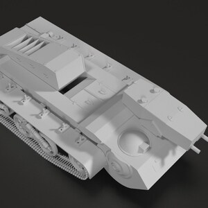 Praying Mantis Experimental Machine Gun Carrier 1/72 - Etsy