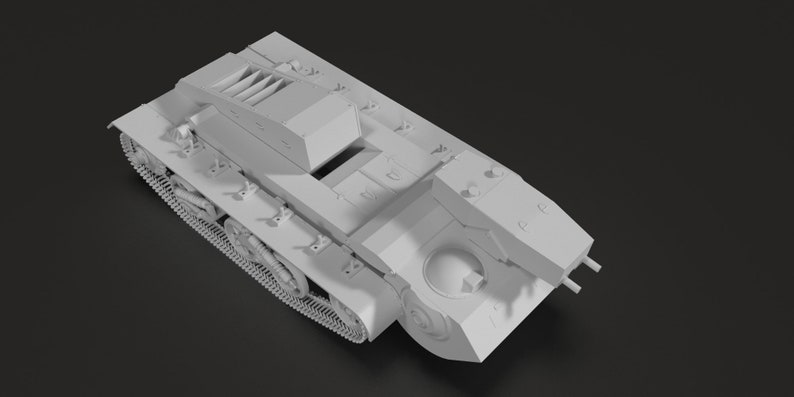 Praying Mantis Experimental Machine Gun Carrier 1/72 - Etsy