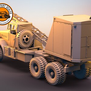 White 666 Quickway Crane American Military Scales Ww2 Vehicle Heavy ...