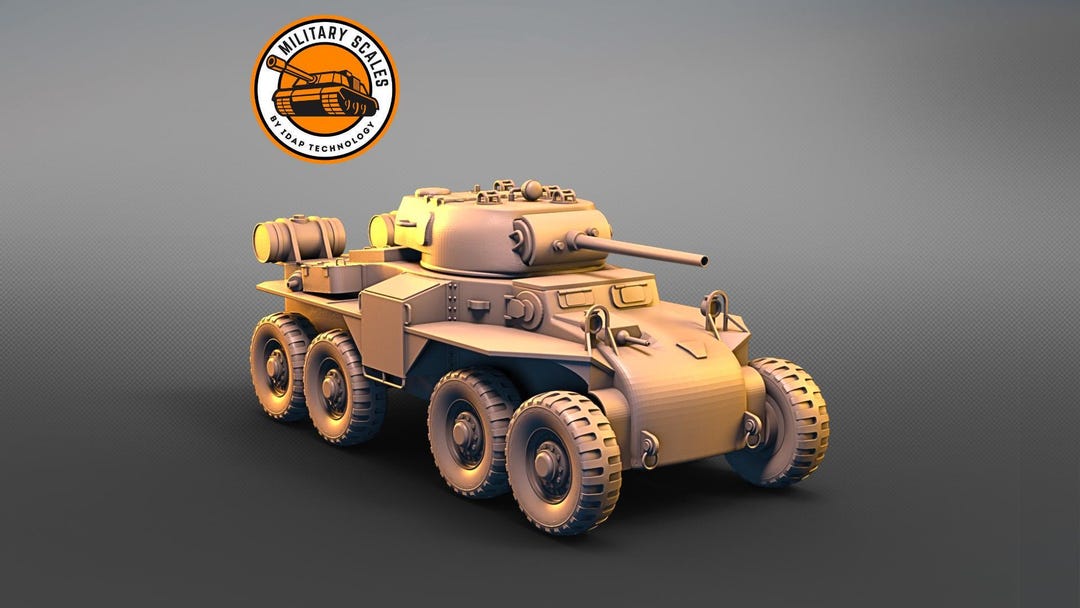 T-18 Boarhound - American Military Scales Ww2 Armored Vehicle Heavy ...