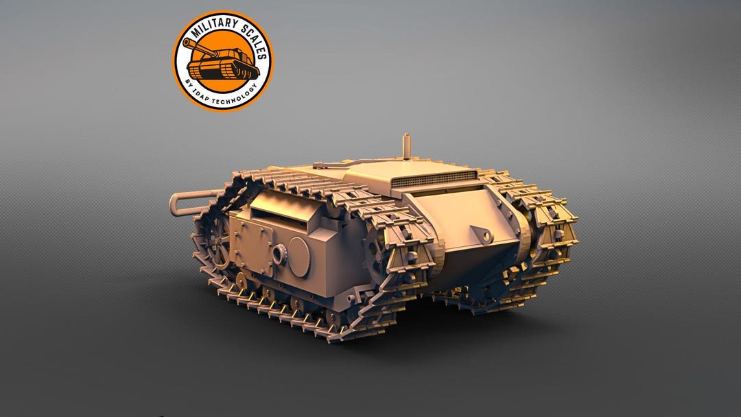 Goliath - German Military Scales Ww2 Combat Engineering Mine Tracked ...