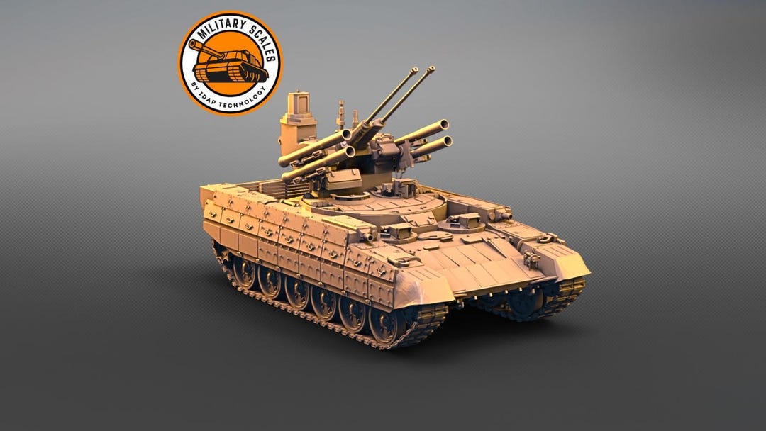 BMPT 72 Terminator - Modern Russian Armored Fighting Vehicle 3D Printed ...