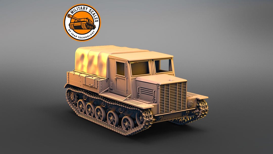 Artillery Tractor YA-12 Soviet Military Scales Ww2 Tracked Vehicle Fast ...