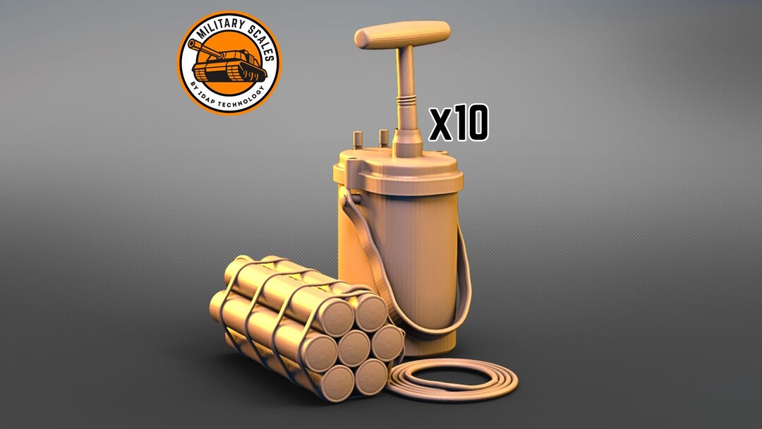 Dynamite - War Military Scales Ww1 Ww2 Accessories Explosives Diorama ...