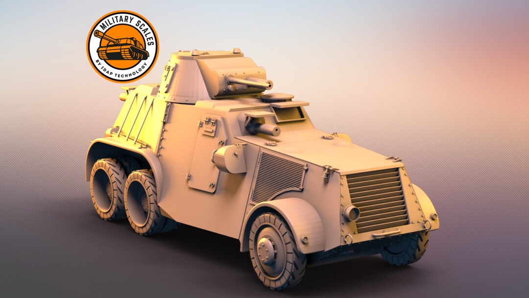 Landsverk M38 Swedish Military Scales Interwar Ww2 L-180 - Etsy Canada