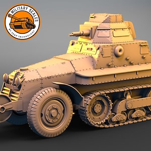 AMC Schneider P-16 - French Military Scales Ww2 Interwar Vehicle Semi ...