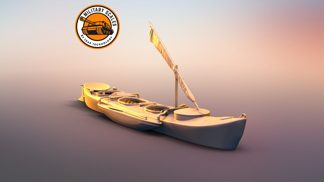 Cockle Kayak Mark VII B British Military Scales Ww2 Boat Light Special ...